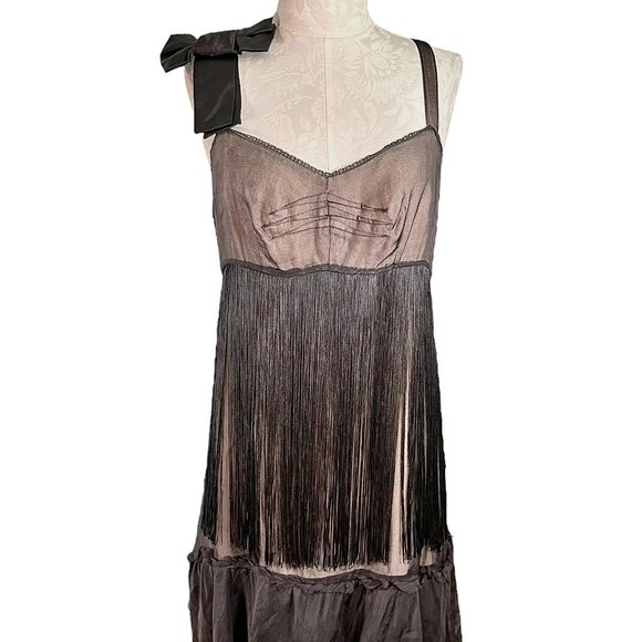 Dolce & Gabbana | Dresses | Db Dolce And Gabbana Fringe Bow Cocktail ...